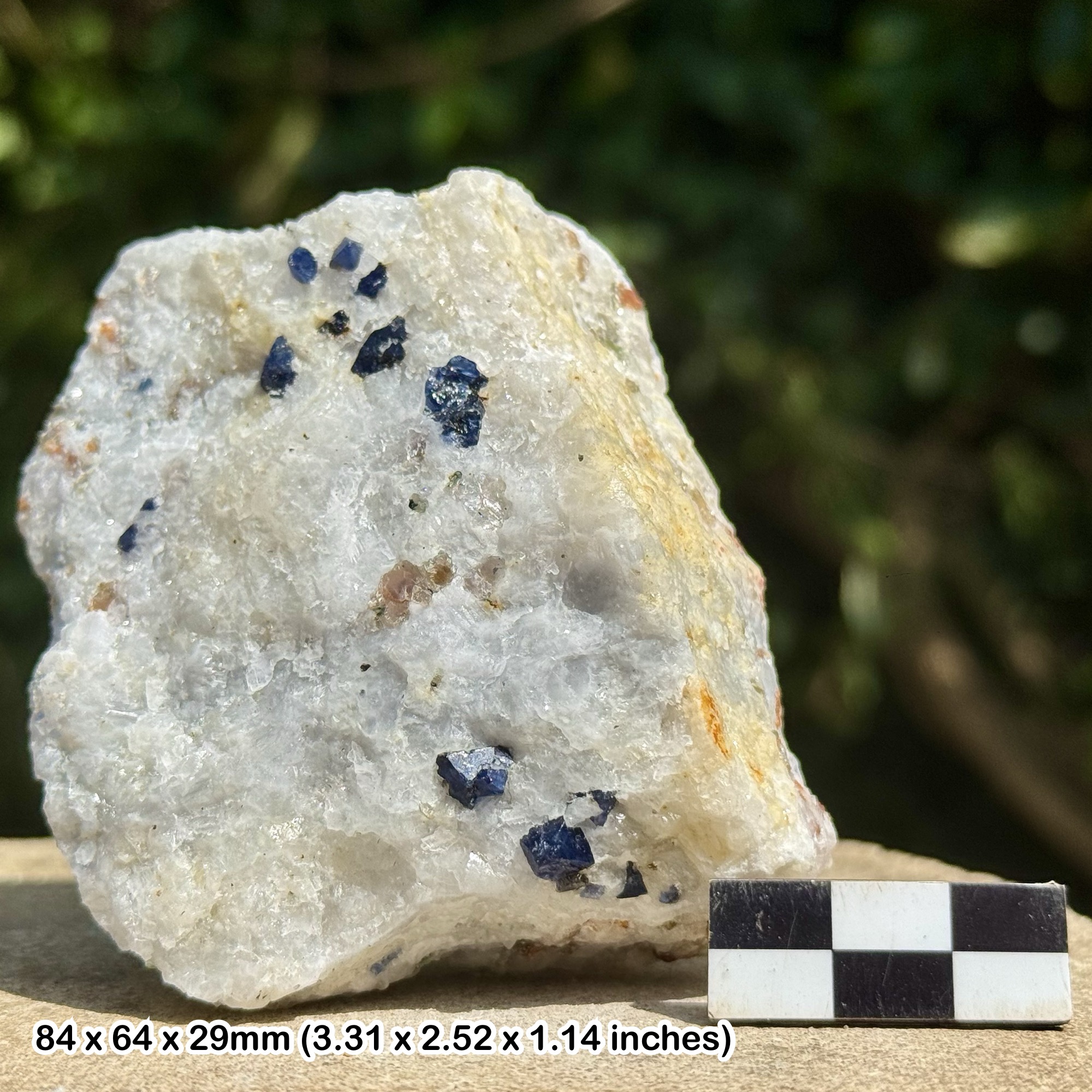 RARE: Blue Spinel Crystal | Hunza Valley, Gilgit-Baltistan, Pakistan ...